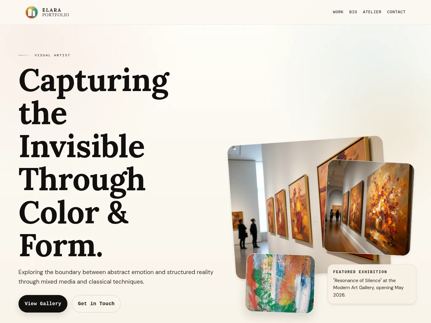 Elegant Portfolio Template