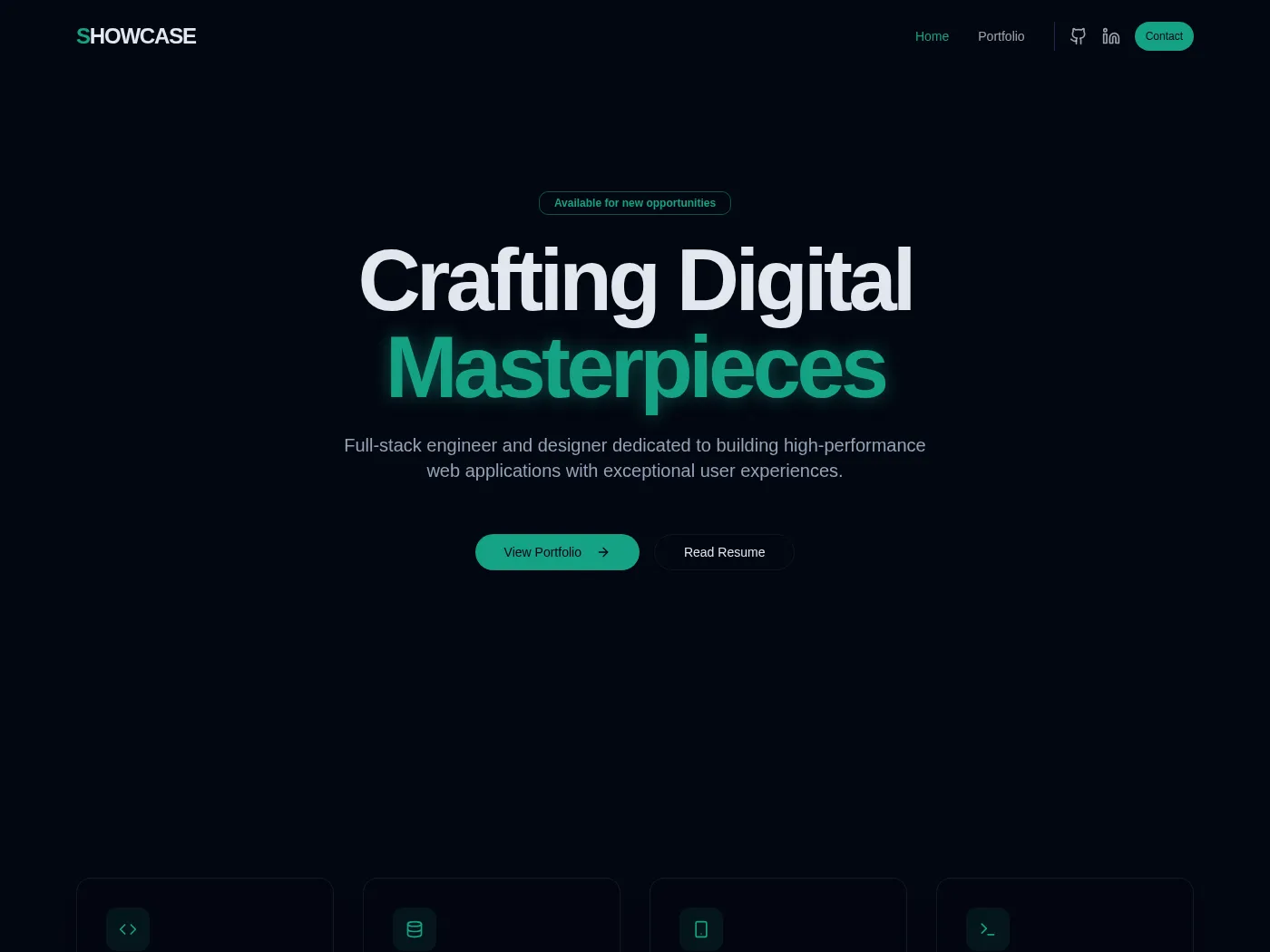 Showcase Portfolio