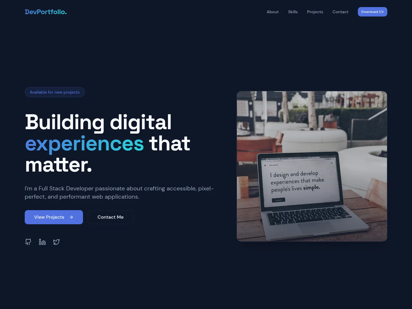 Showcase Portfolio Site