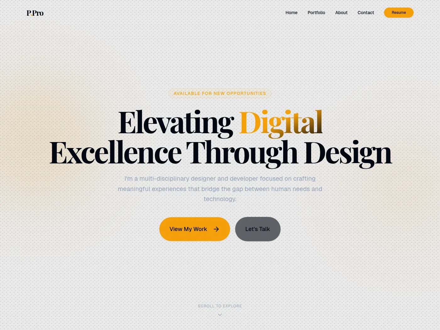 Portfolio Pro
