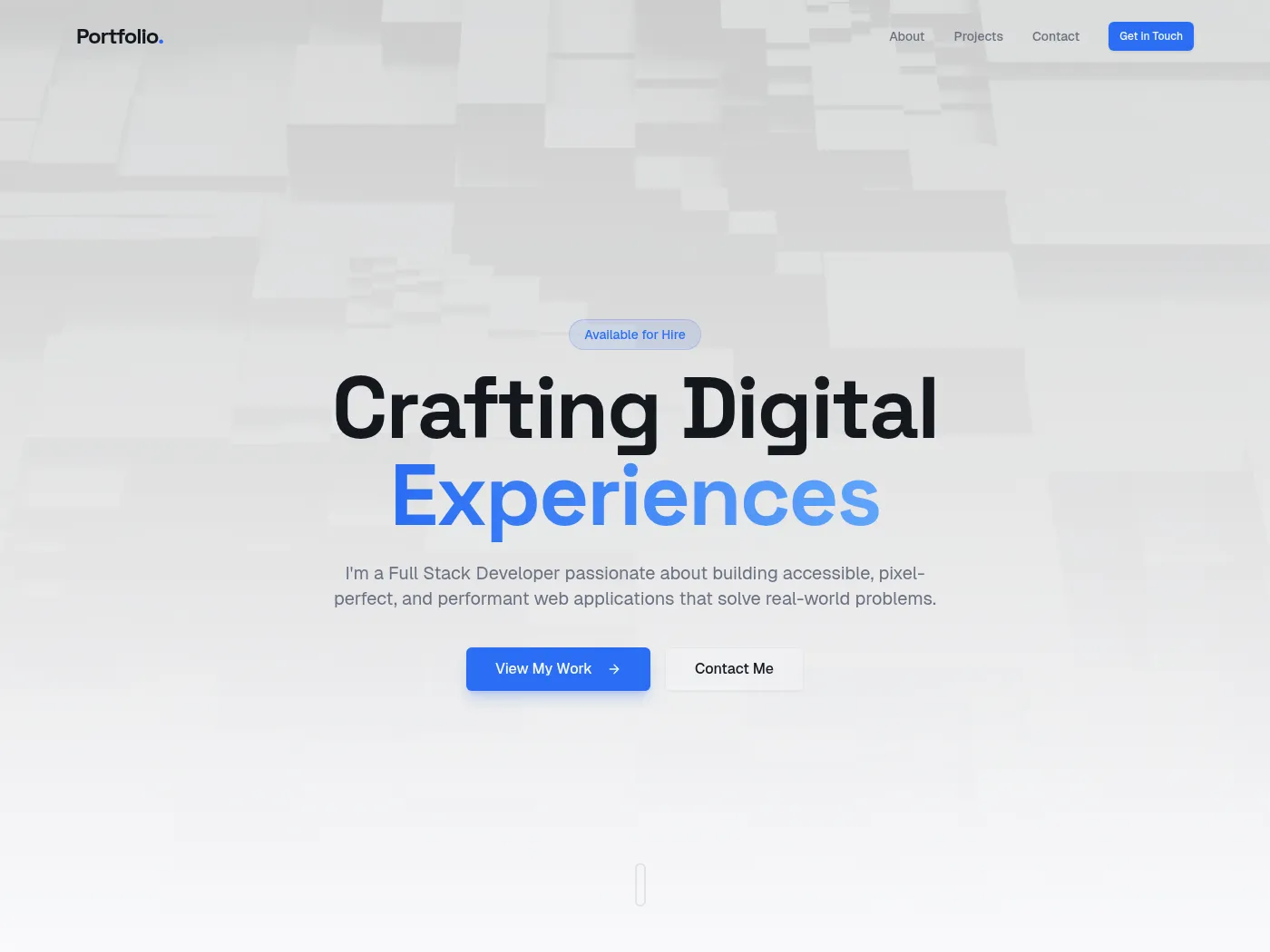 Personal Portfolio Site