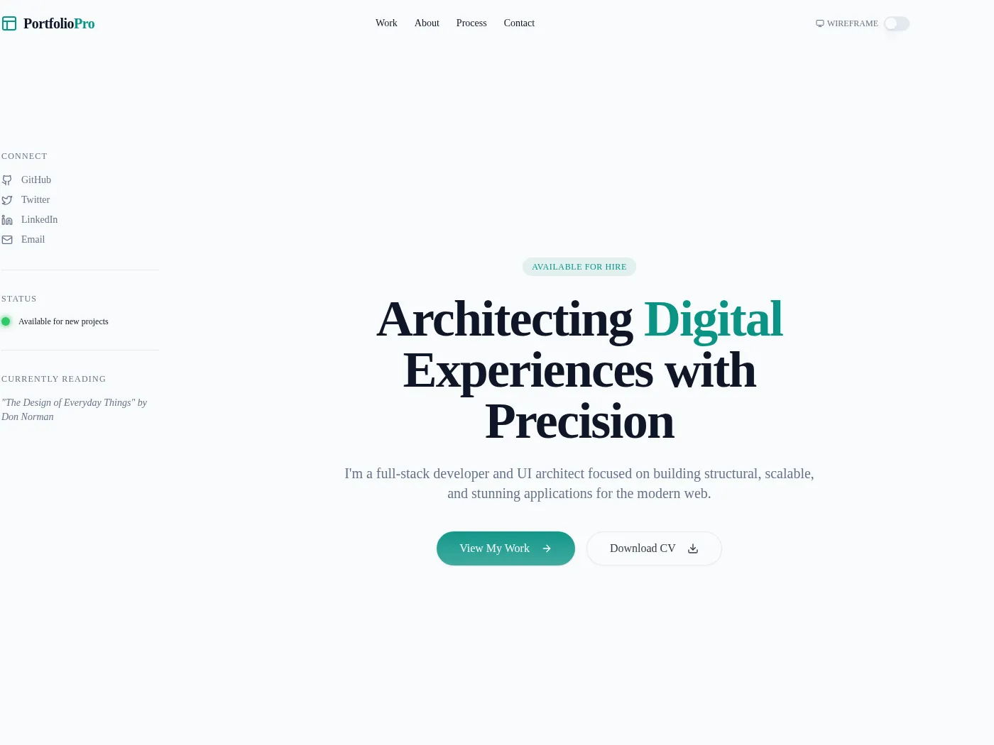 Portfolio Pro Site