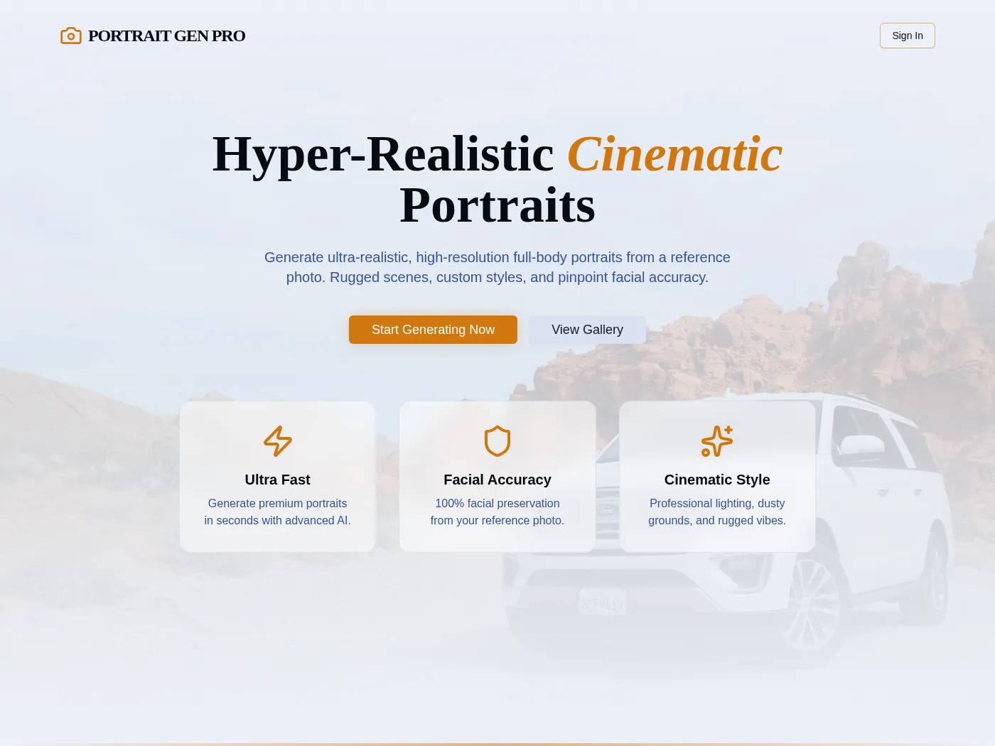 Portrait Generator Pro