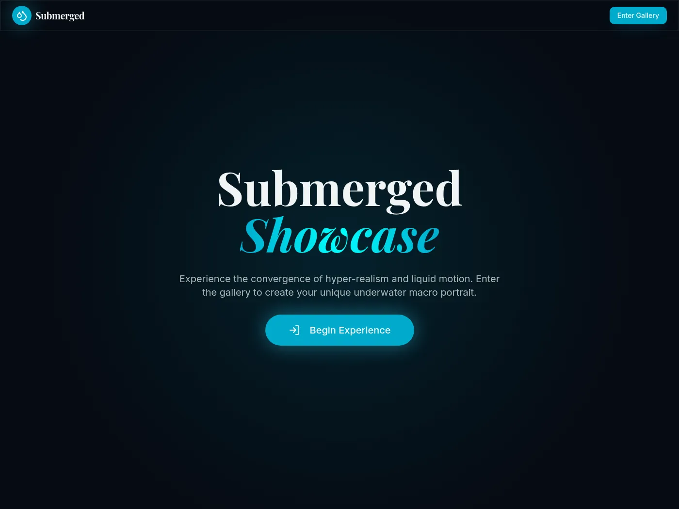 Submerged Portrait Showcase