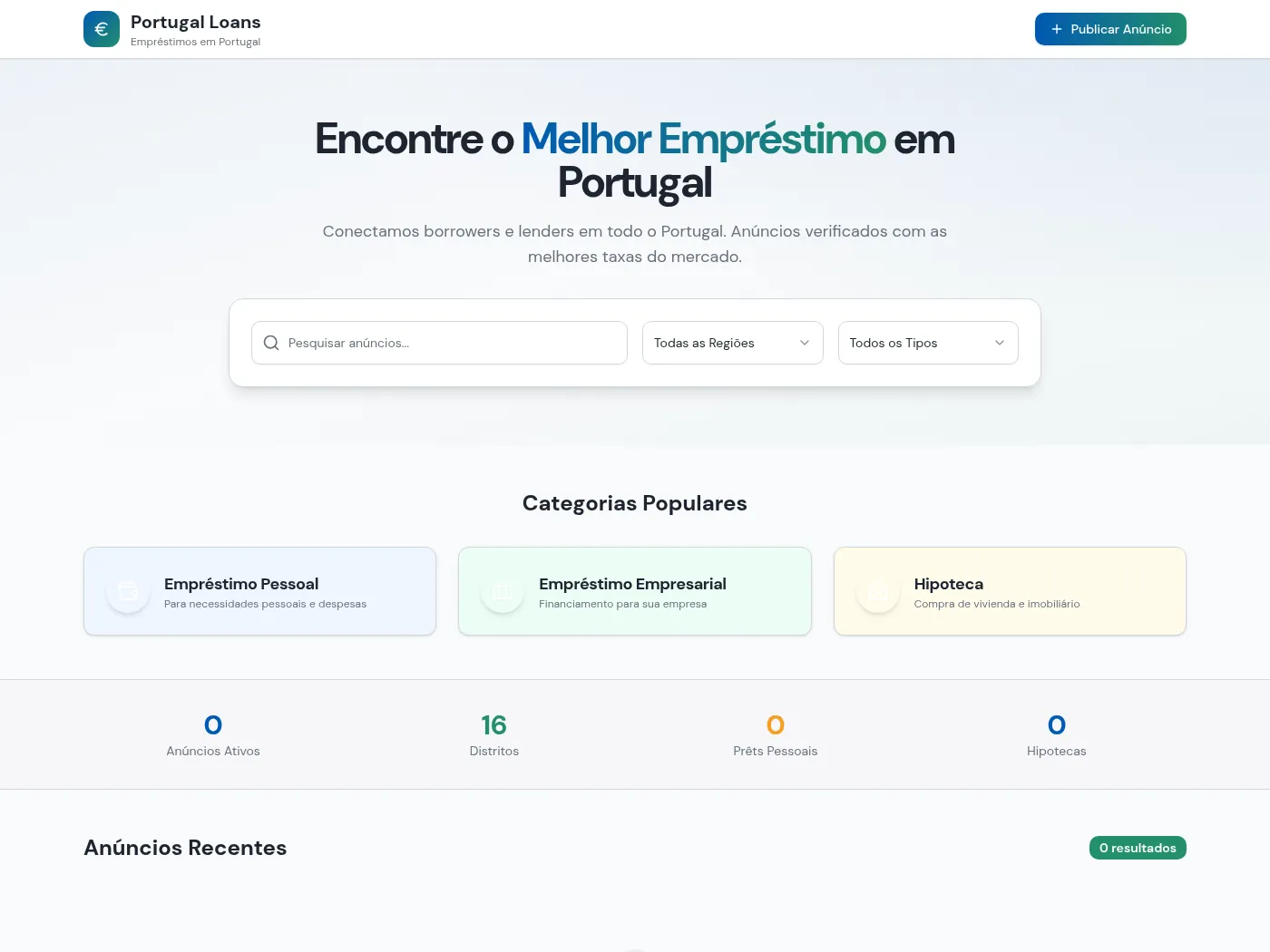 Portugal Loan Listings