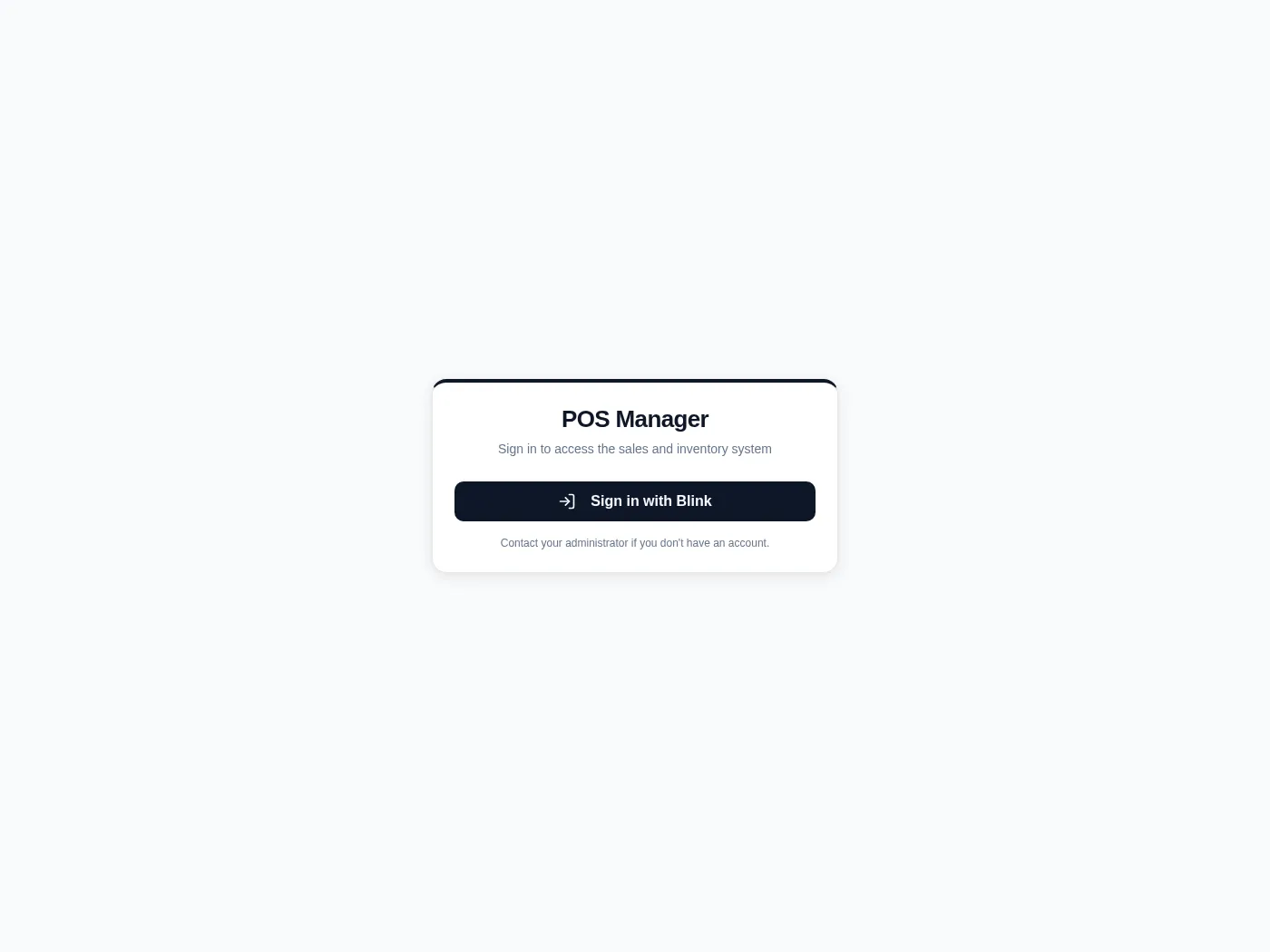 POS Inventory Manager
