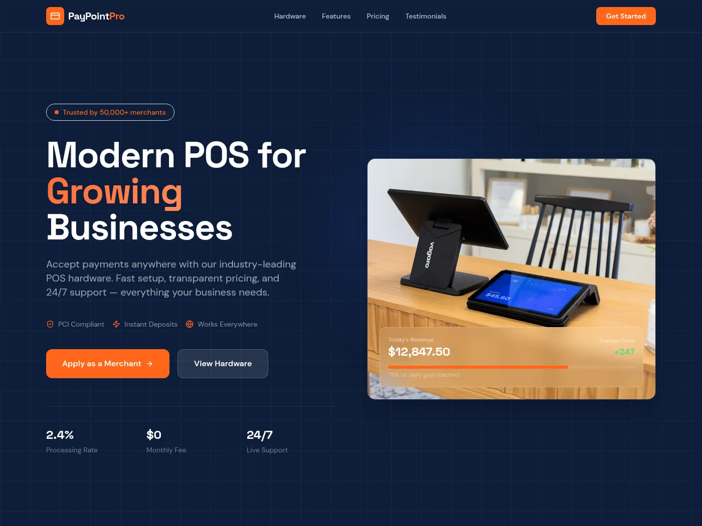 POS Merchant Portal