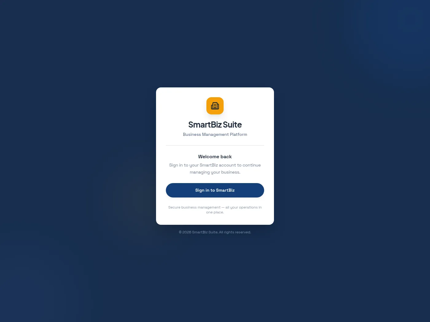 SmartBiz Suite