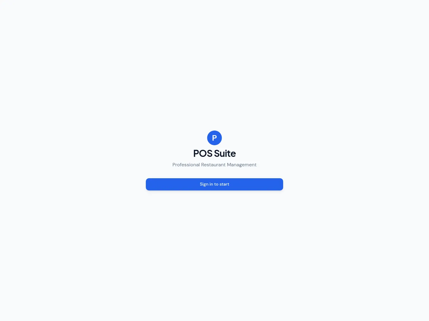 POS Restaurant Suite