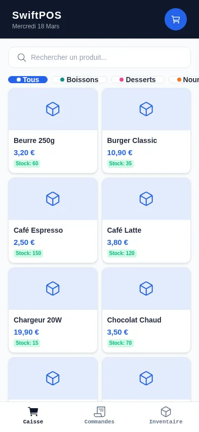 SwiftPOS Web Terminal