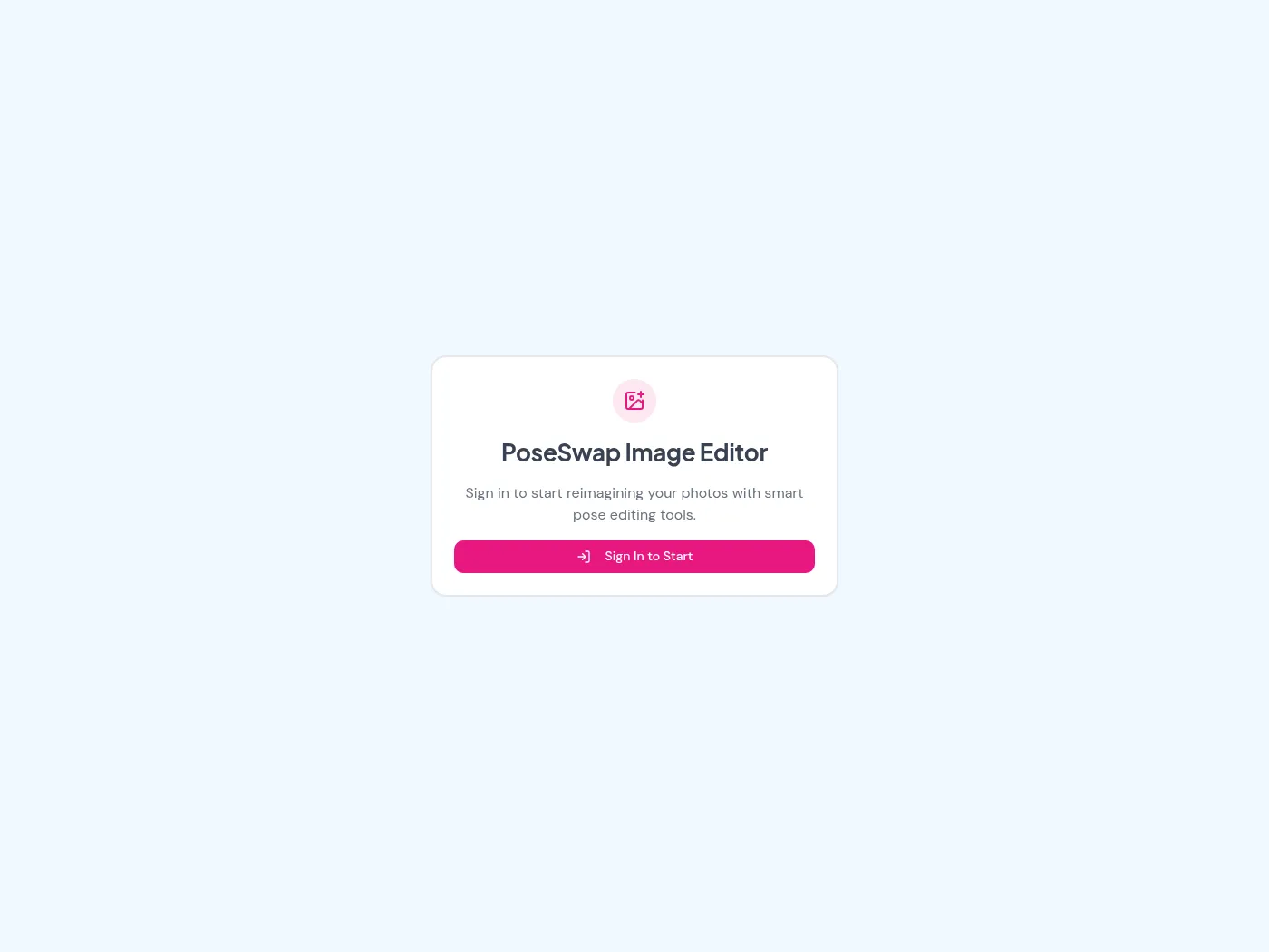 PoseSwap Image Editor