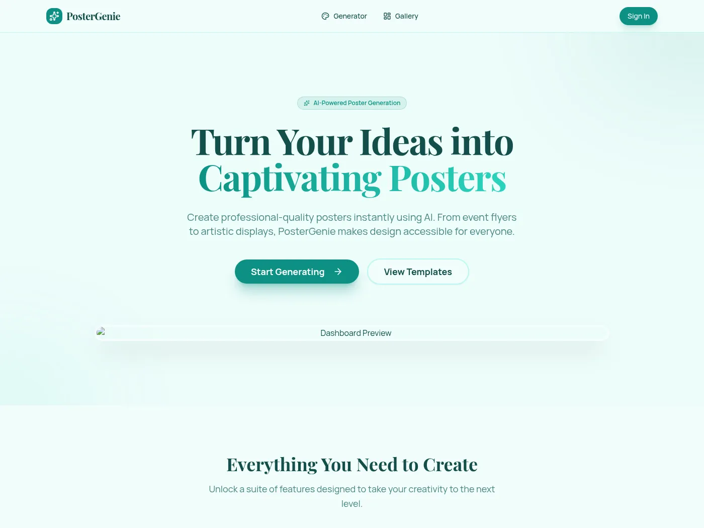 PosterGenie