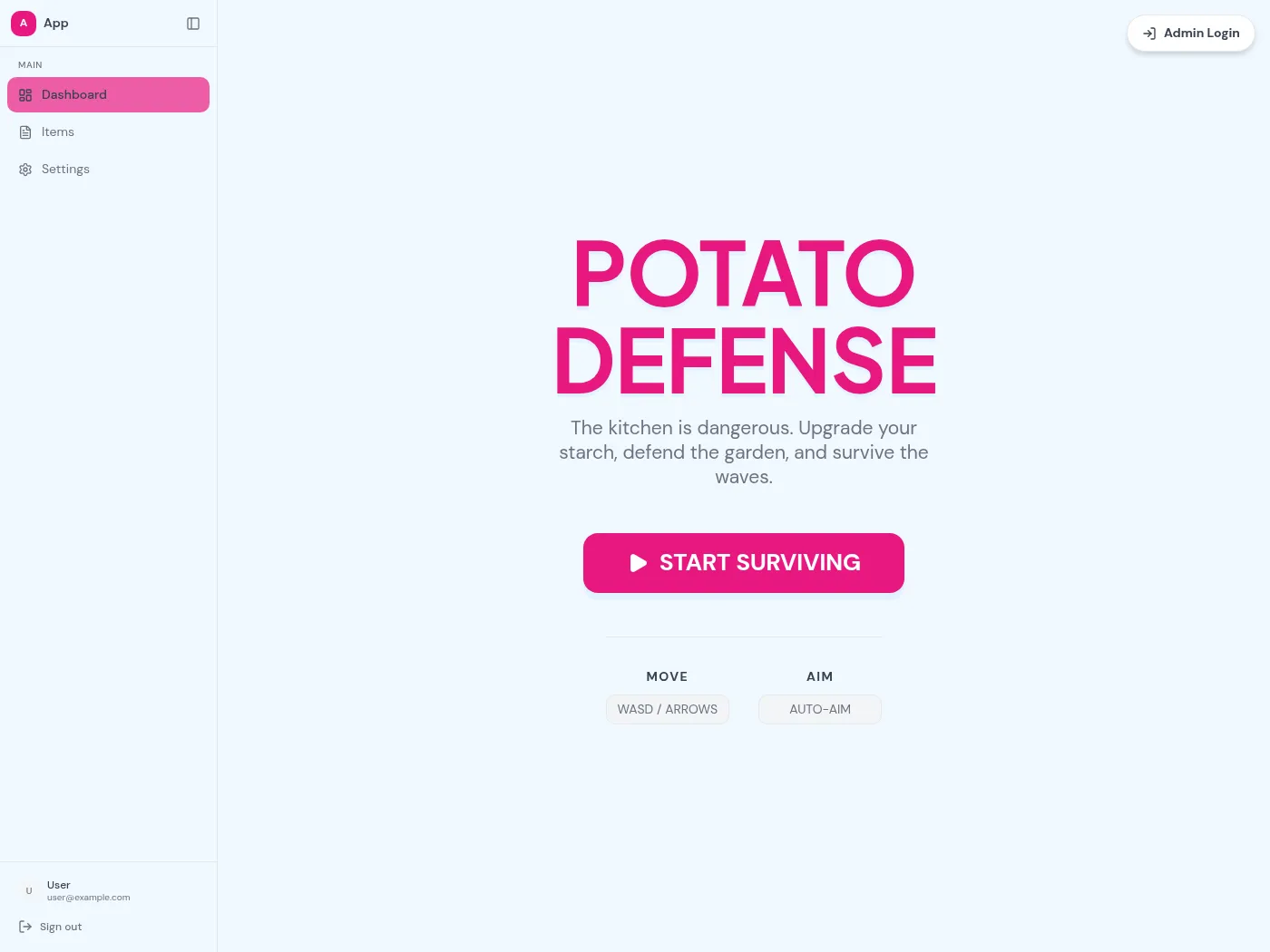 Potato Defense Waves