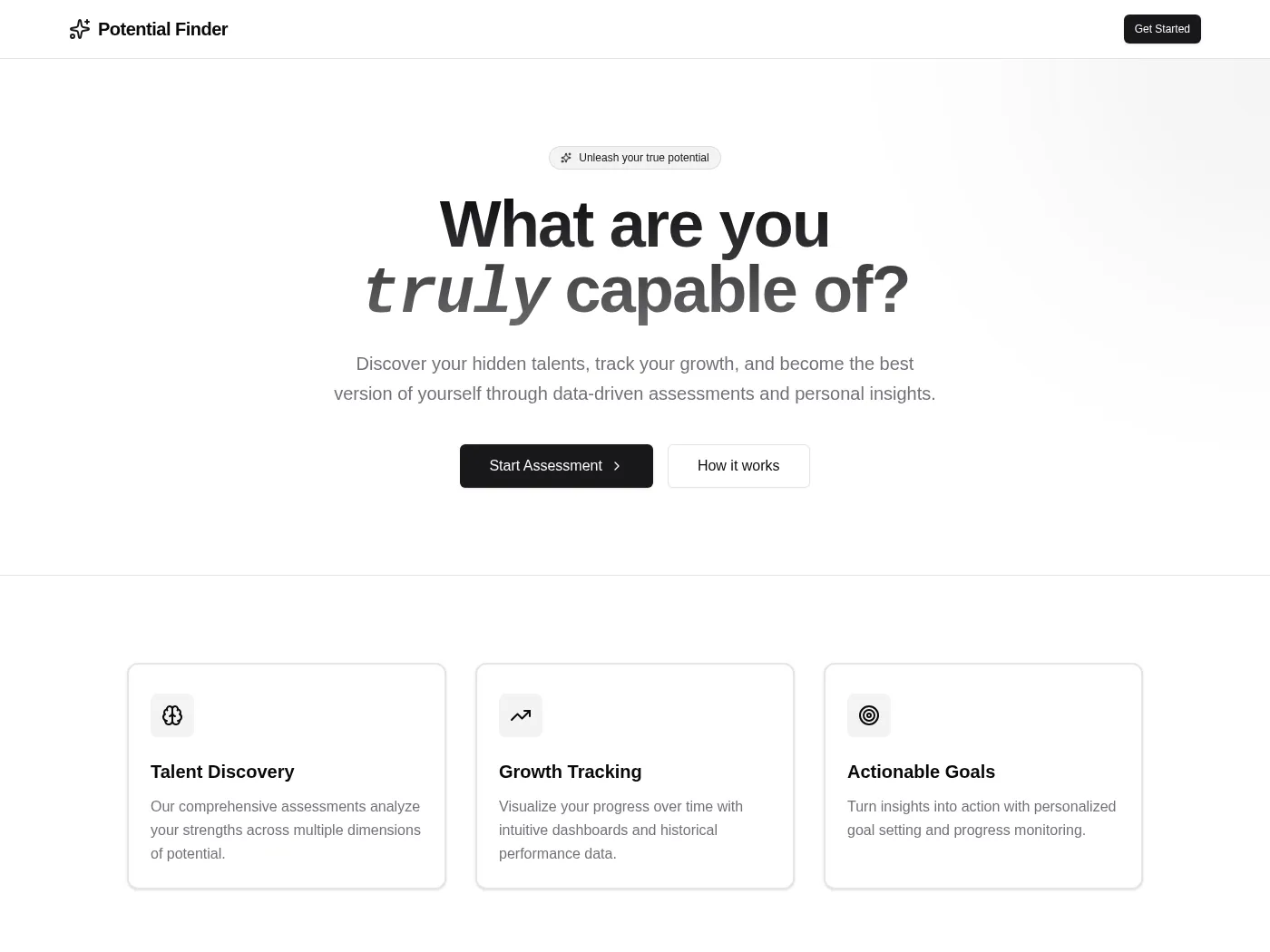 Potential Finder
