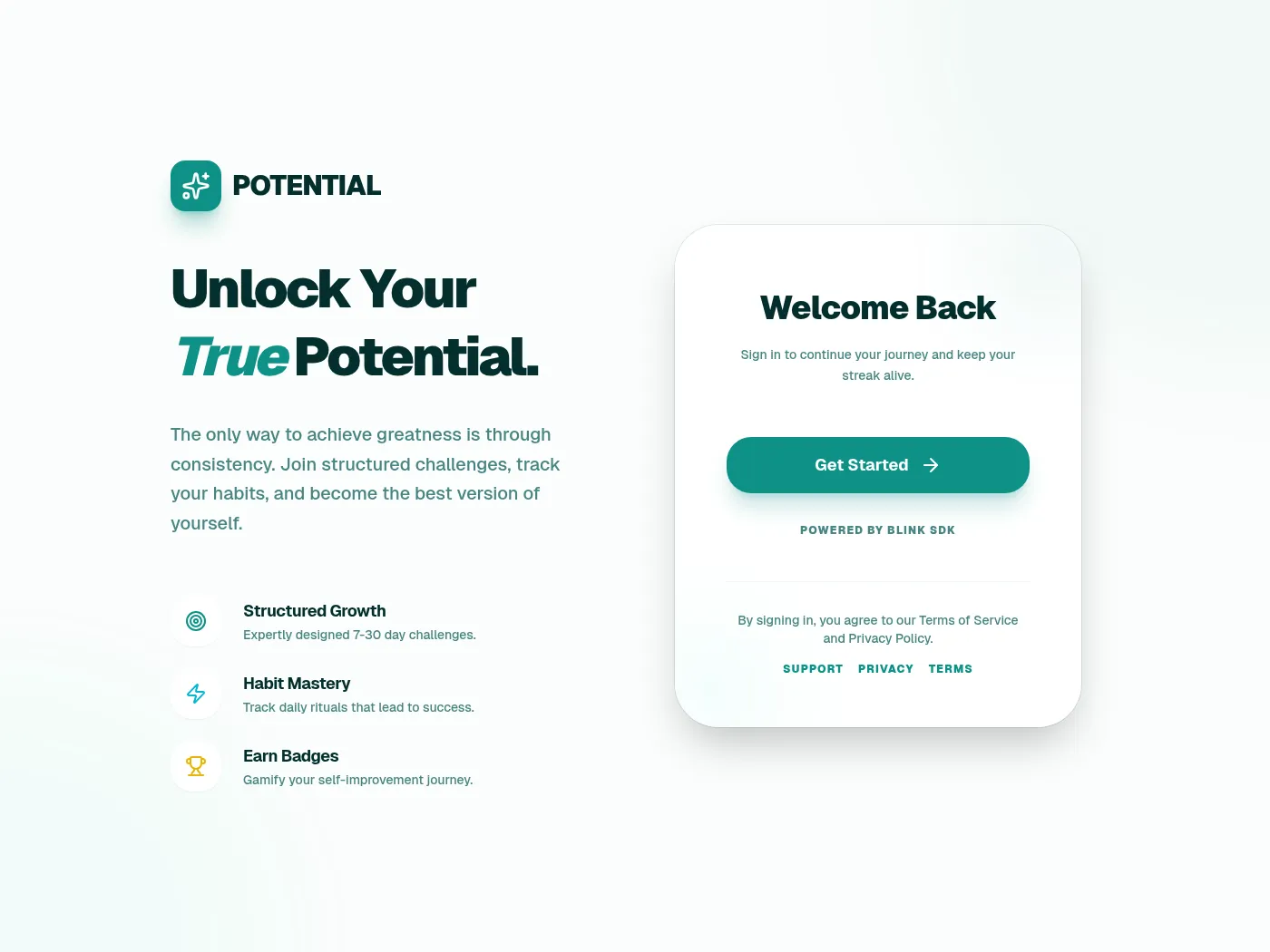 Unlock Potential Tracker
