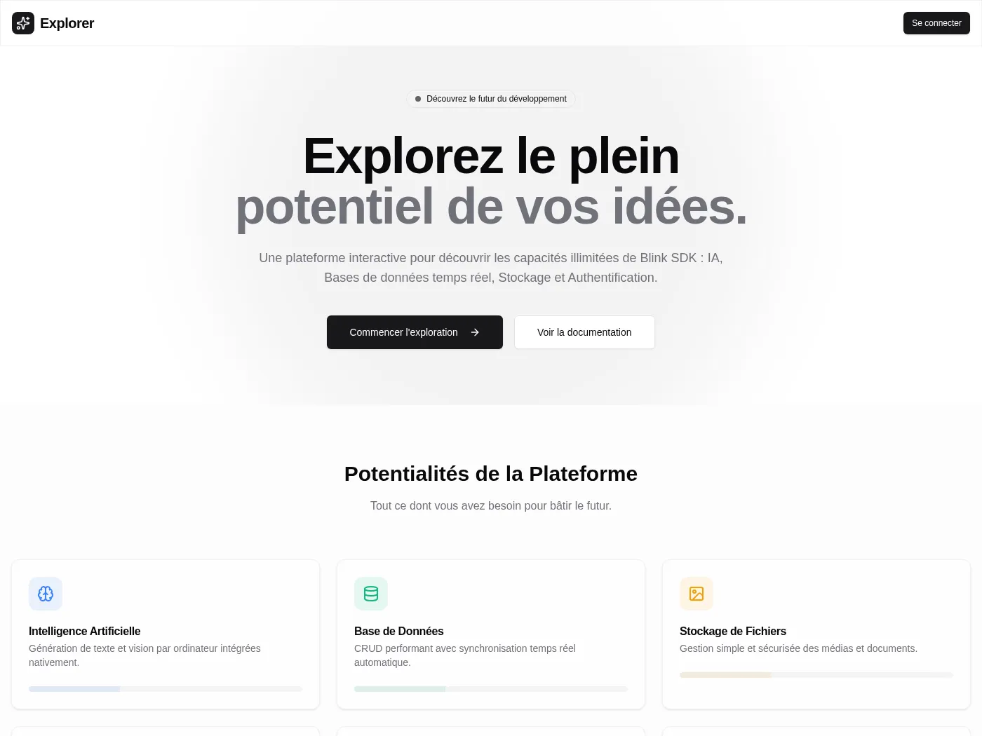 Potentials Explorer