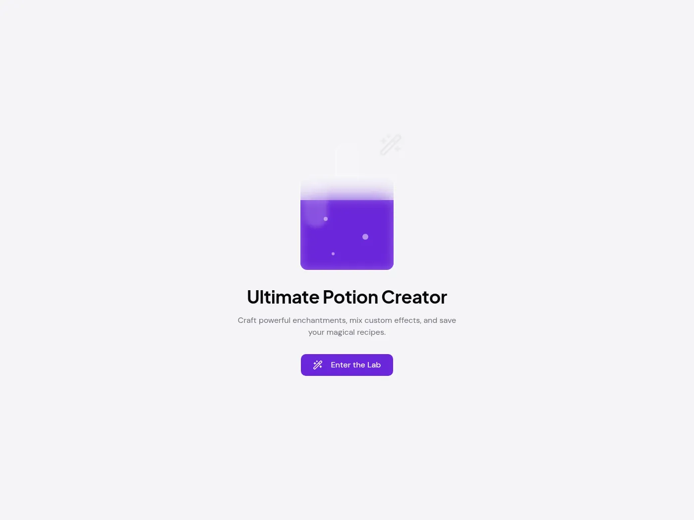 Ultimate Potion Creator
