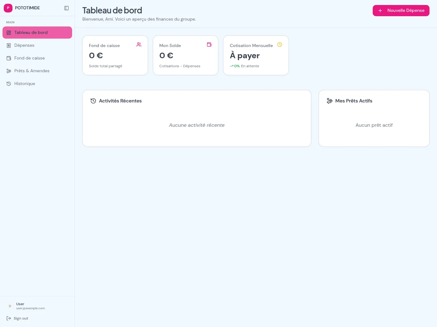 Pototimide Group Wallet