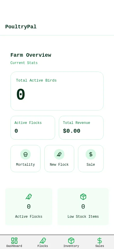 PoultryPal Mobile Manager