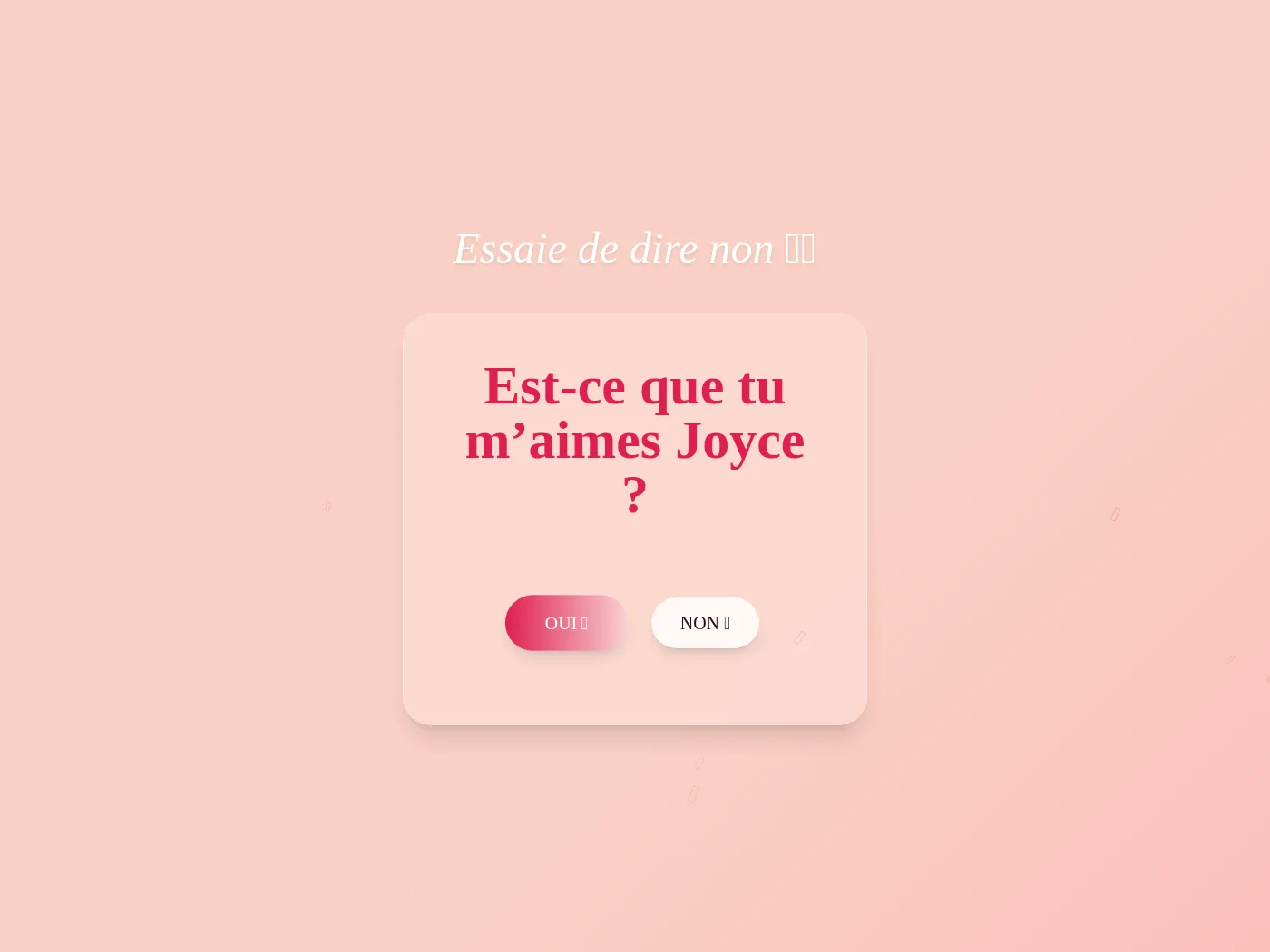 Pour Joyce 💖