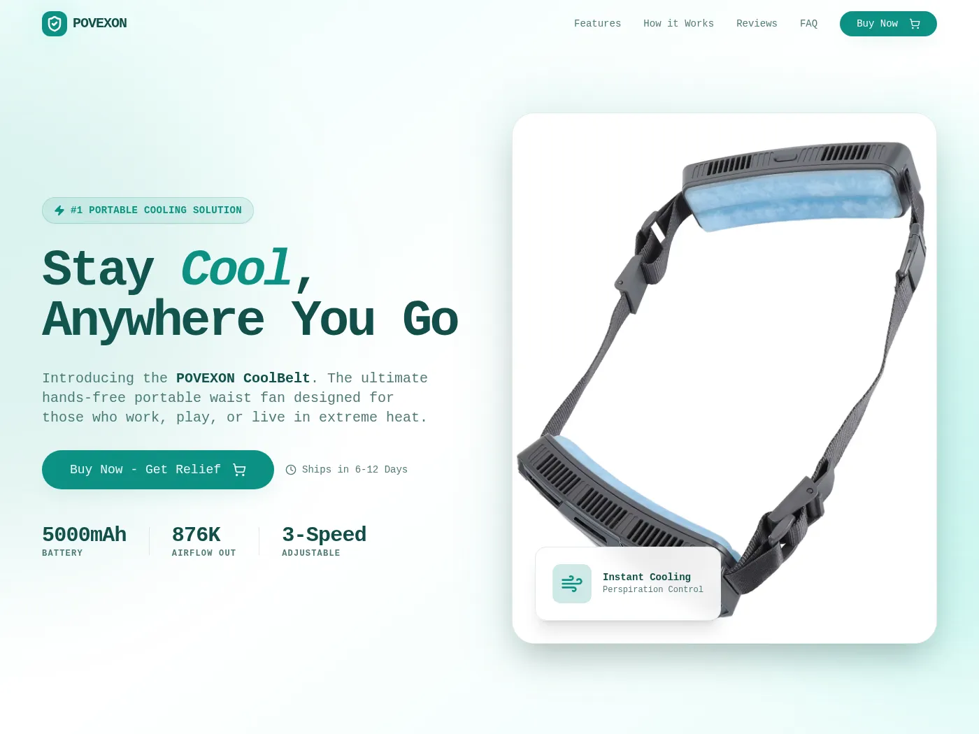 POVEXON CoolBelt Store