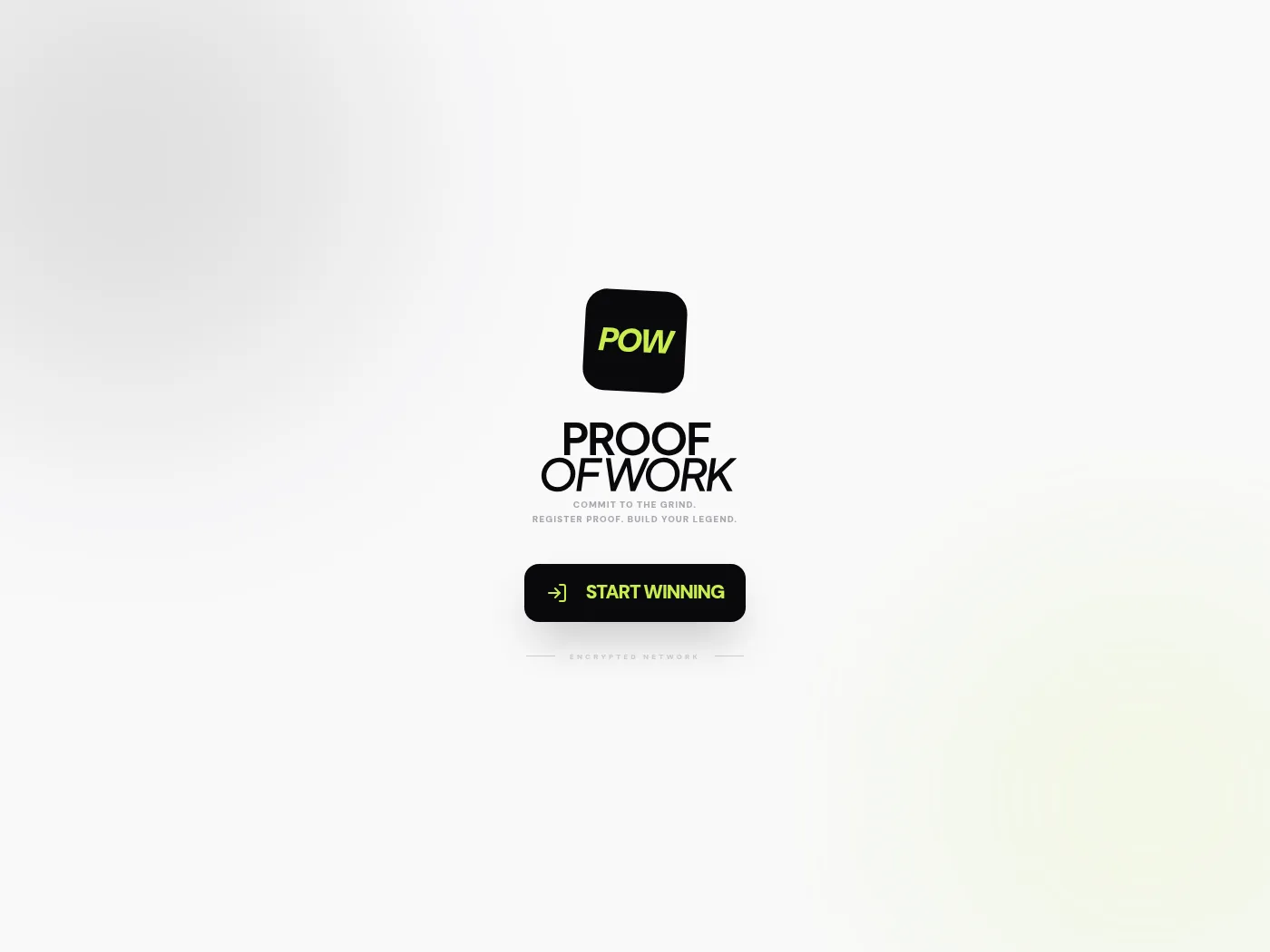 Proof of Work (POW)