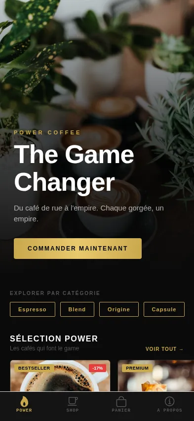 Power Coffee Online