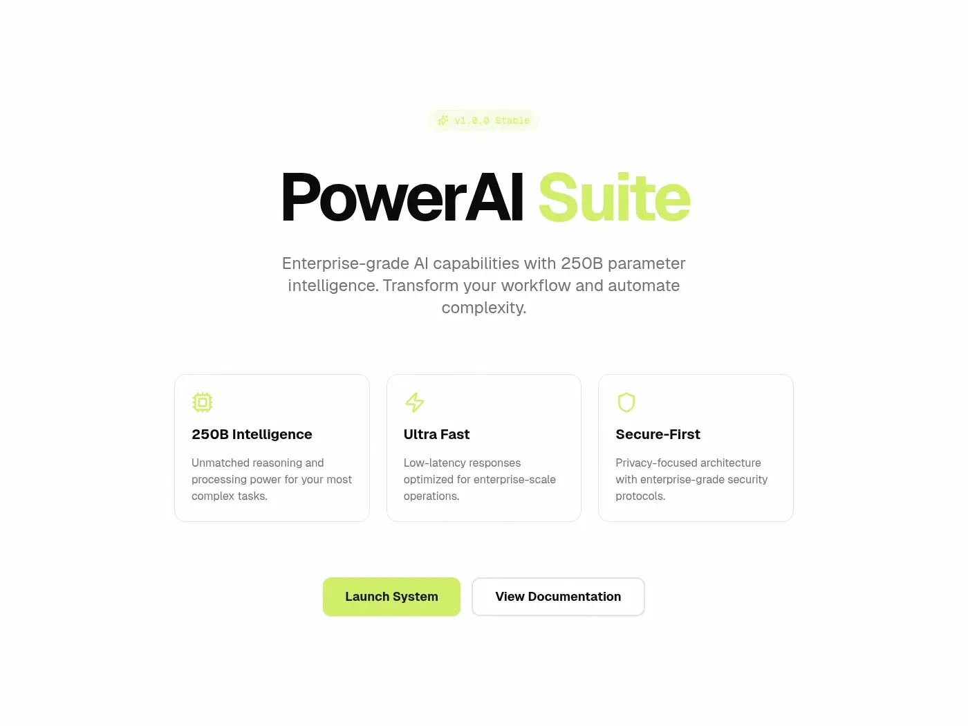 PowerAI Suite
