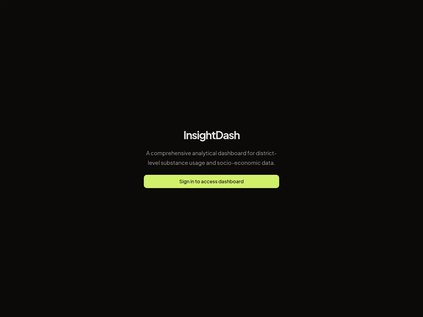 InsightDash Analytics