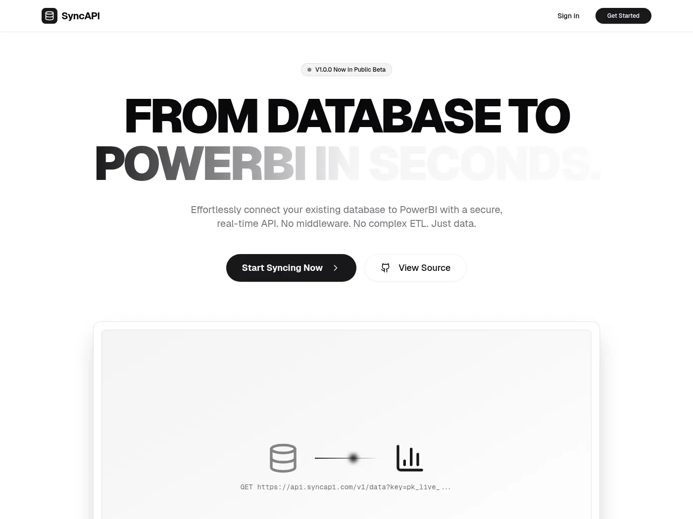 PowerBI Data API