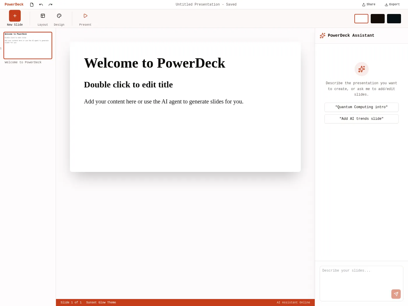 PowerDeck Slides
