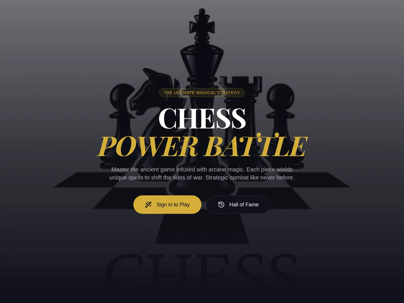 Chess Power Battle