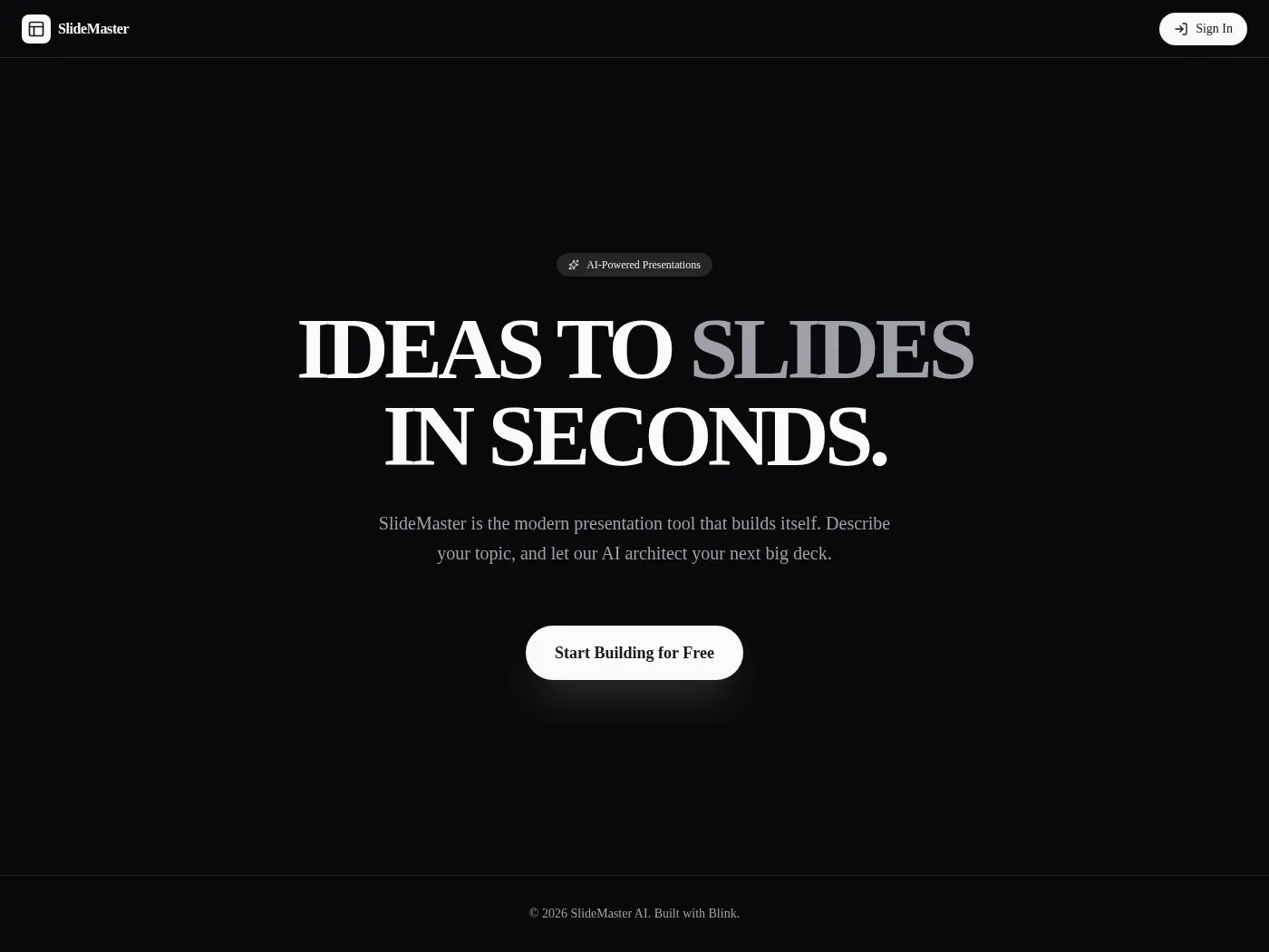 SlideMaster
