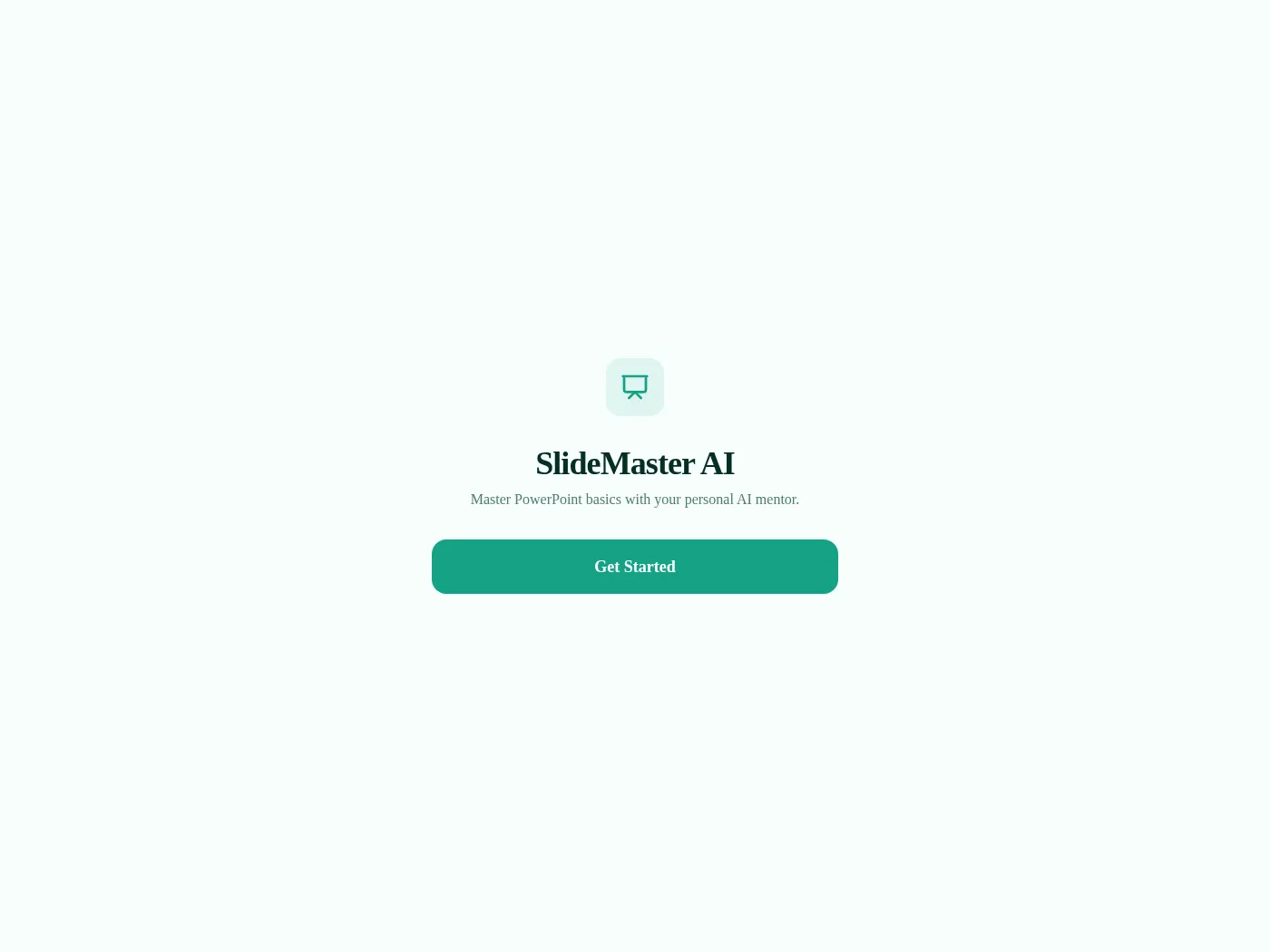PowerPoint Starter Session