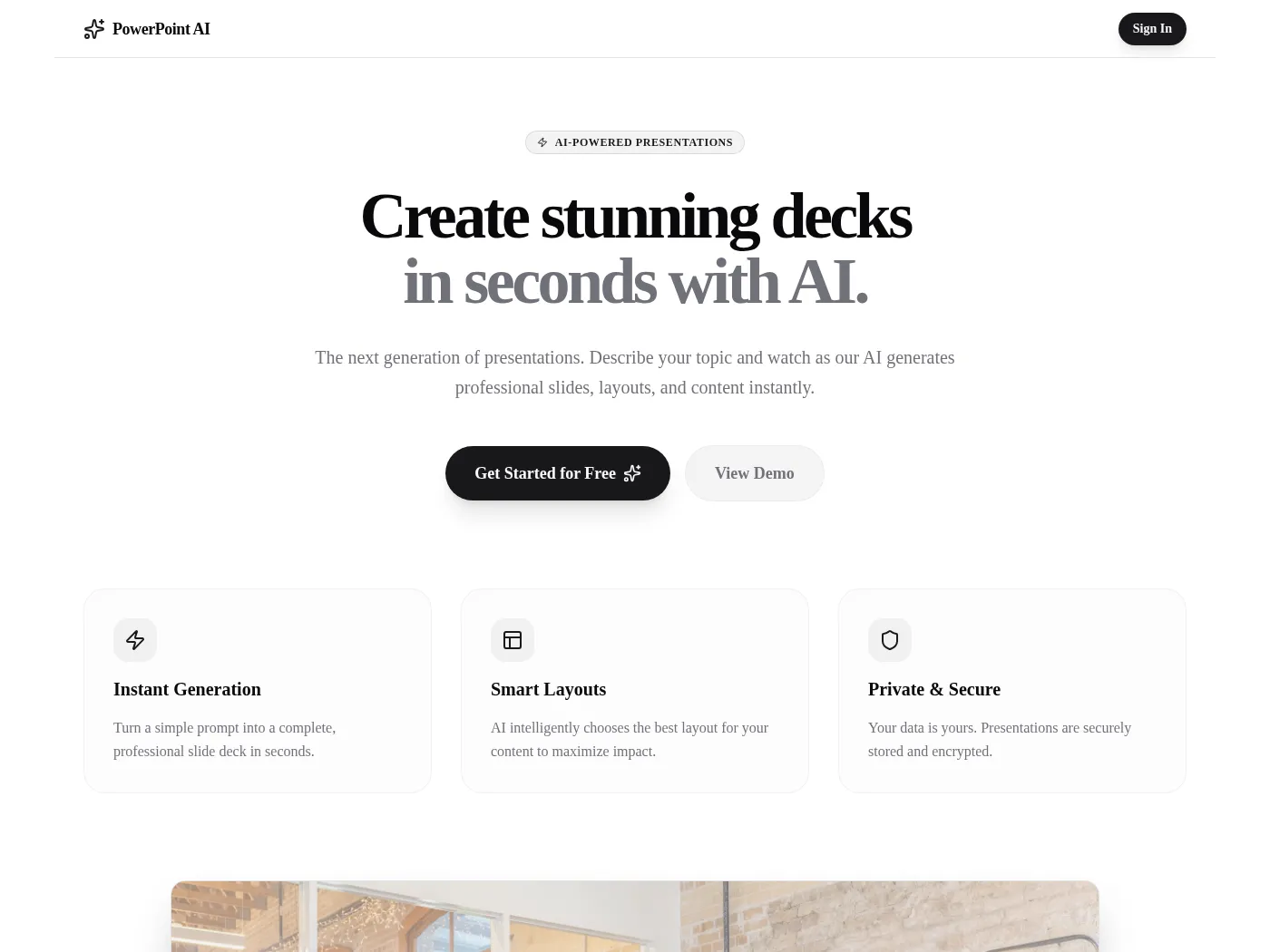 PowerPoint Web Suite