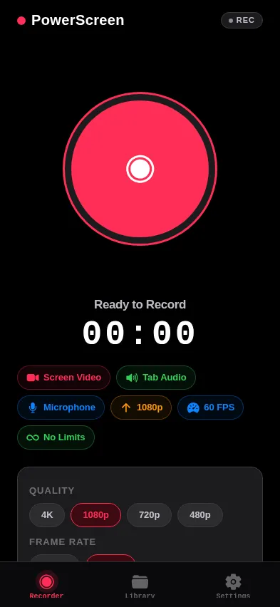 PowerScreen Recorder