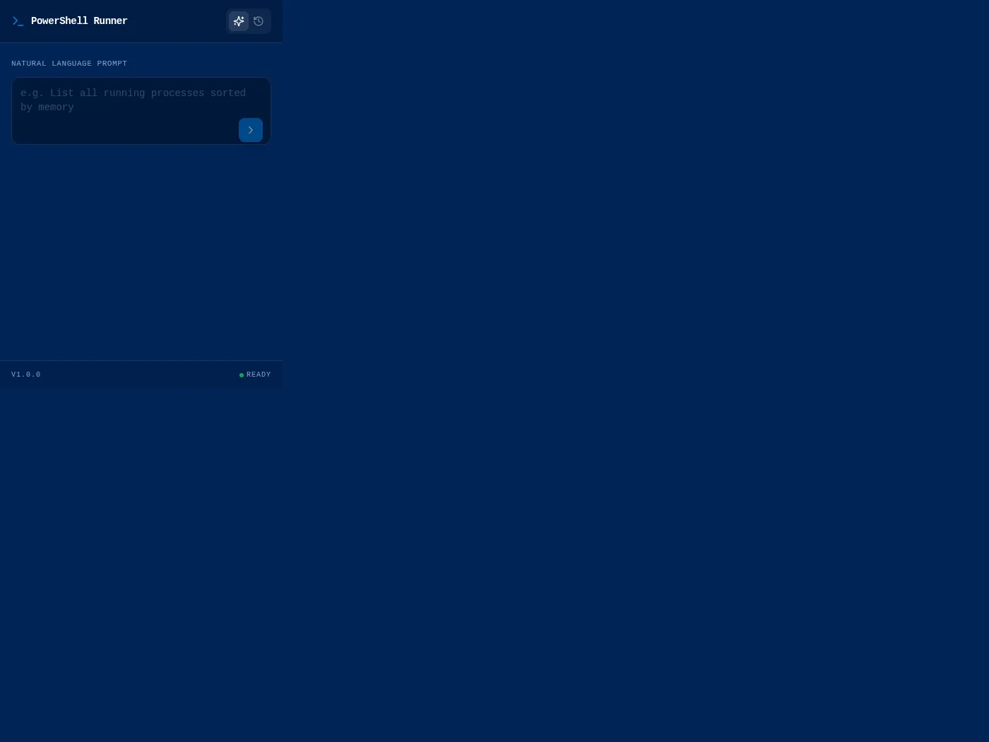 PowerShell Runner Extension