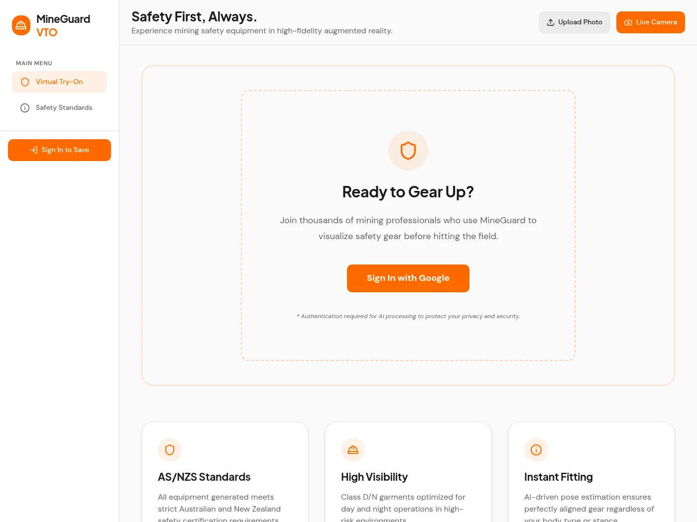 PPE Virtual Try-On