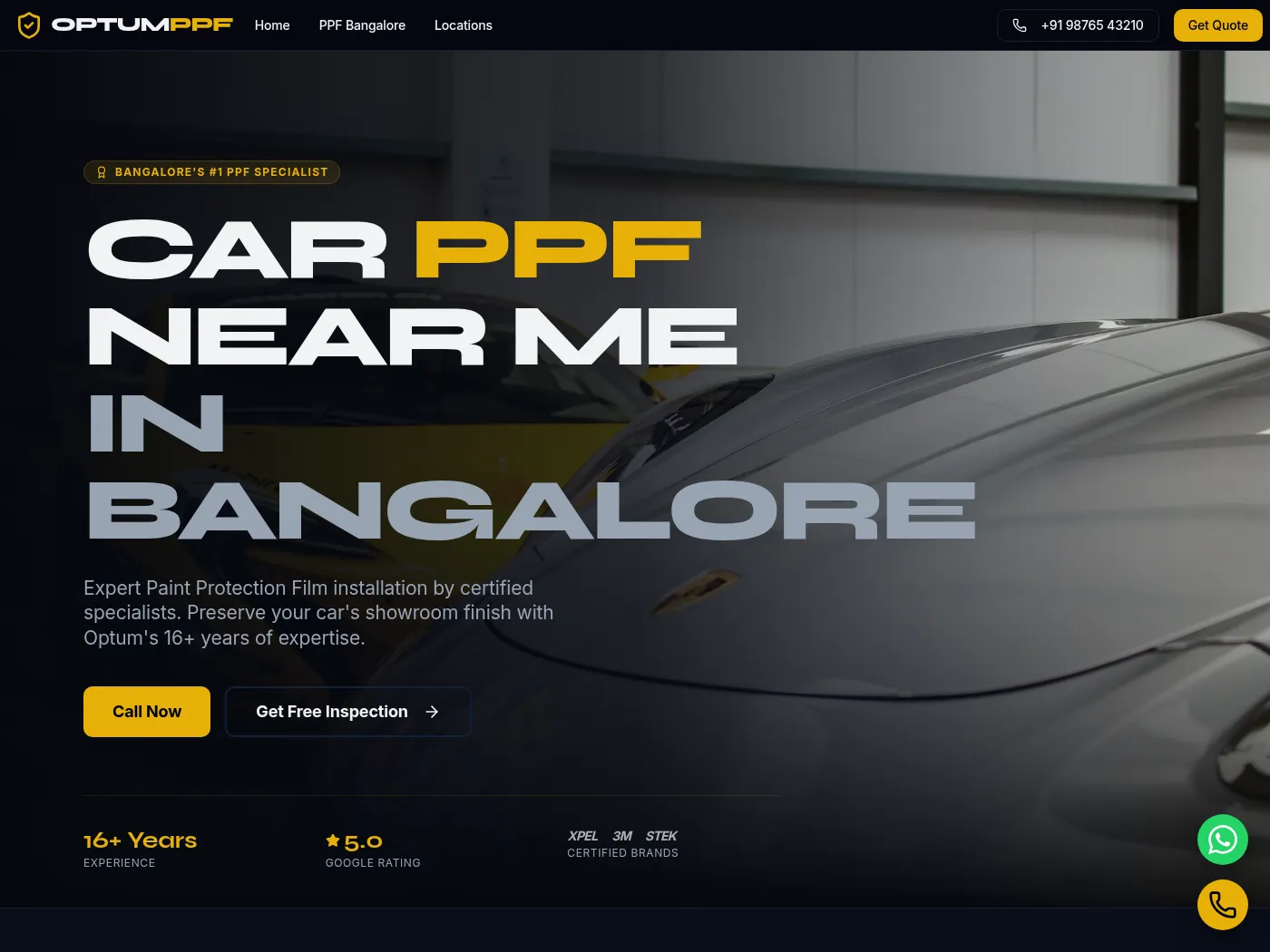 PPF Specialist Bangalore