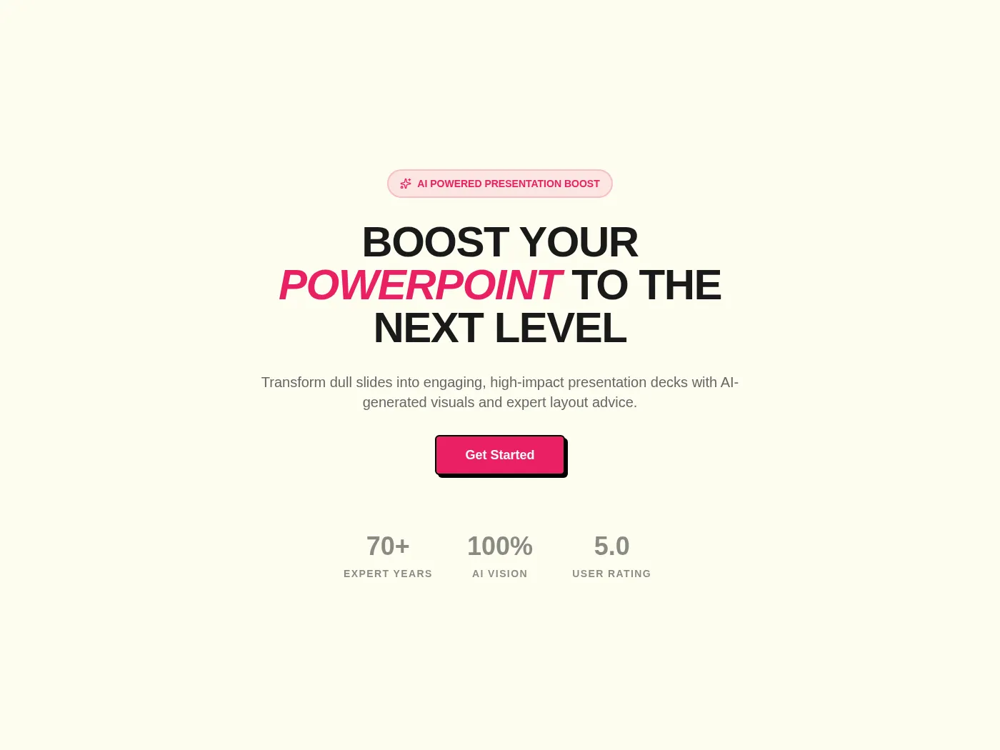 PowerPoint Booster