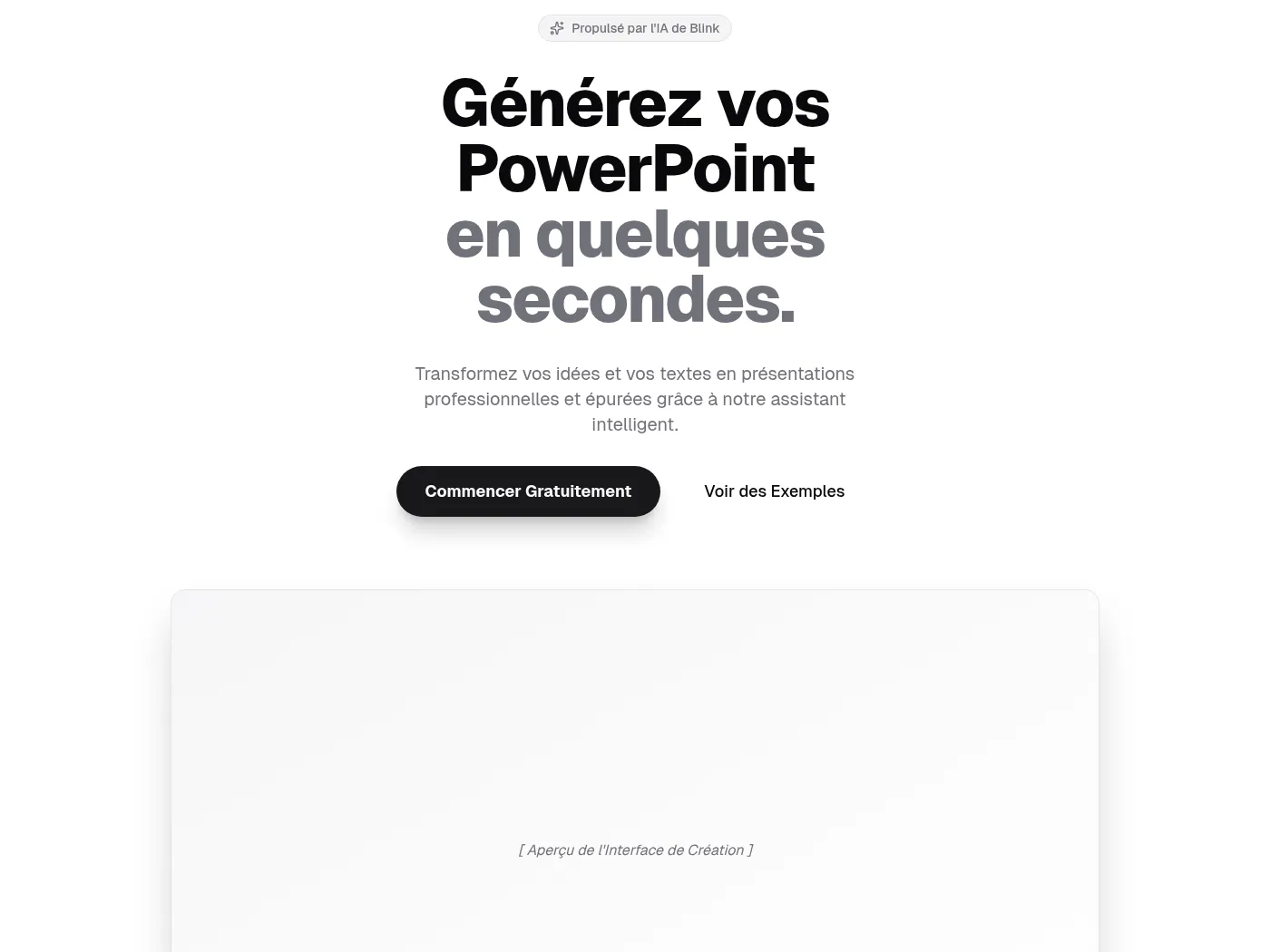 PowerPoint Générateur