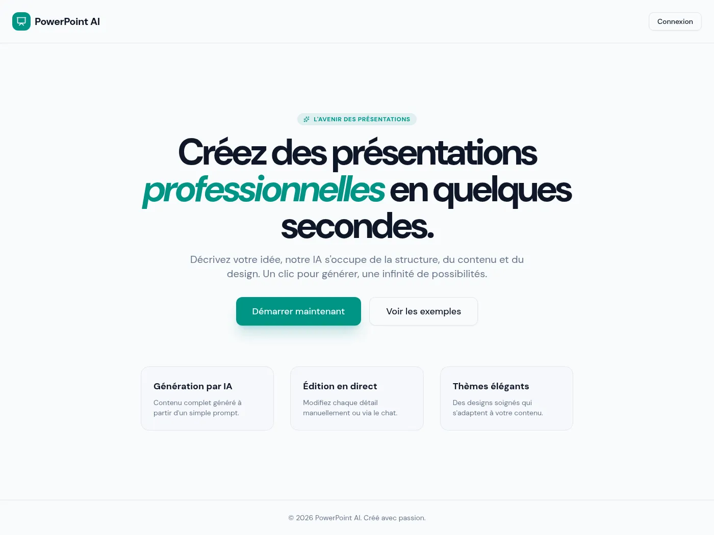 PowerPoint Generator