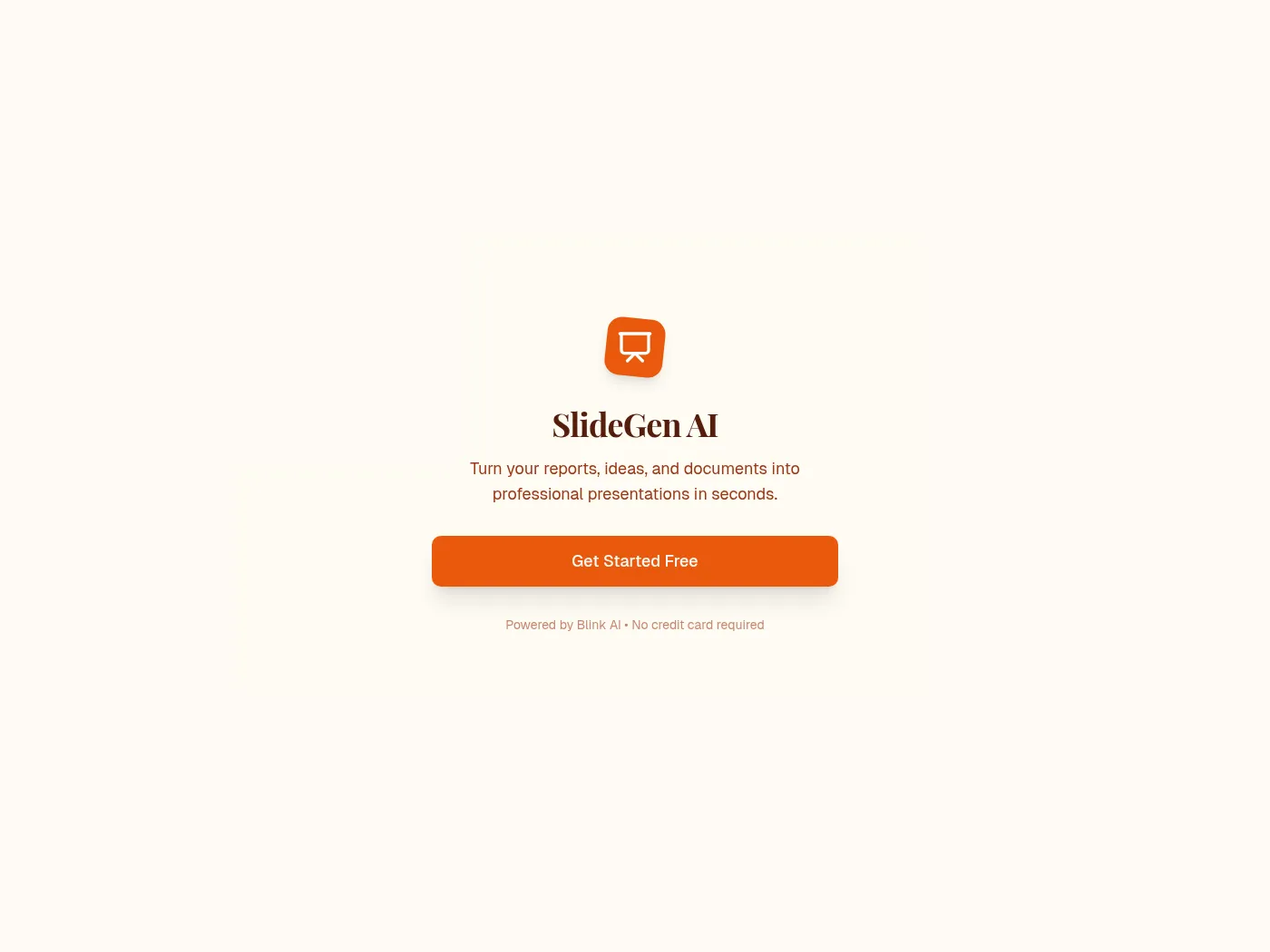 SlideGen AI