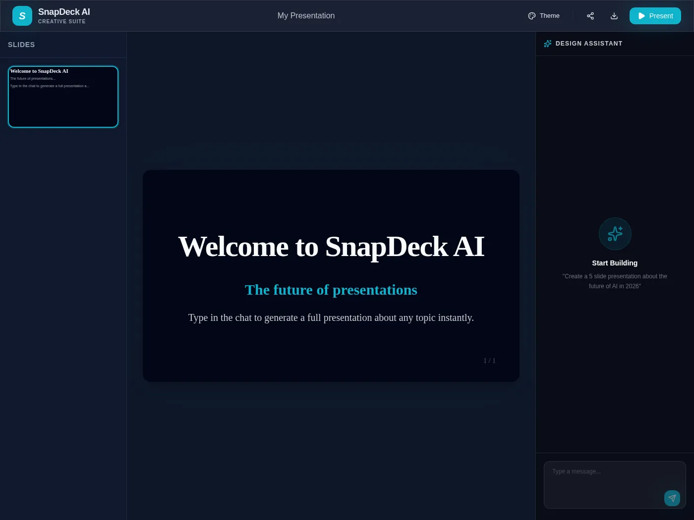 SnapDeck PPT Maker