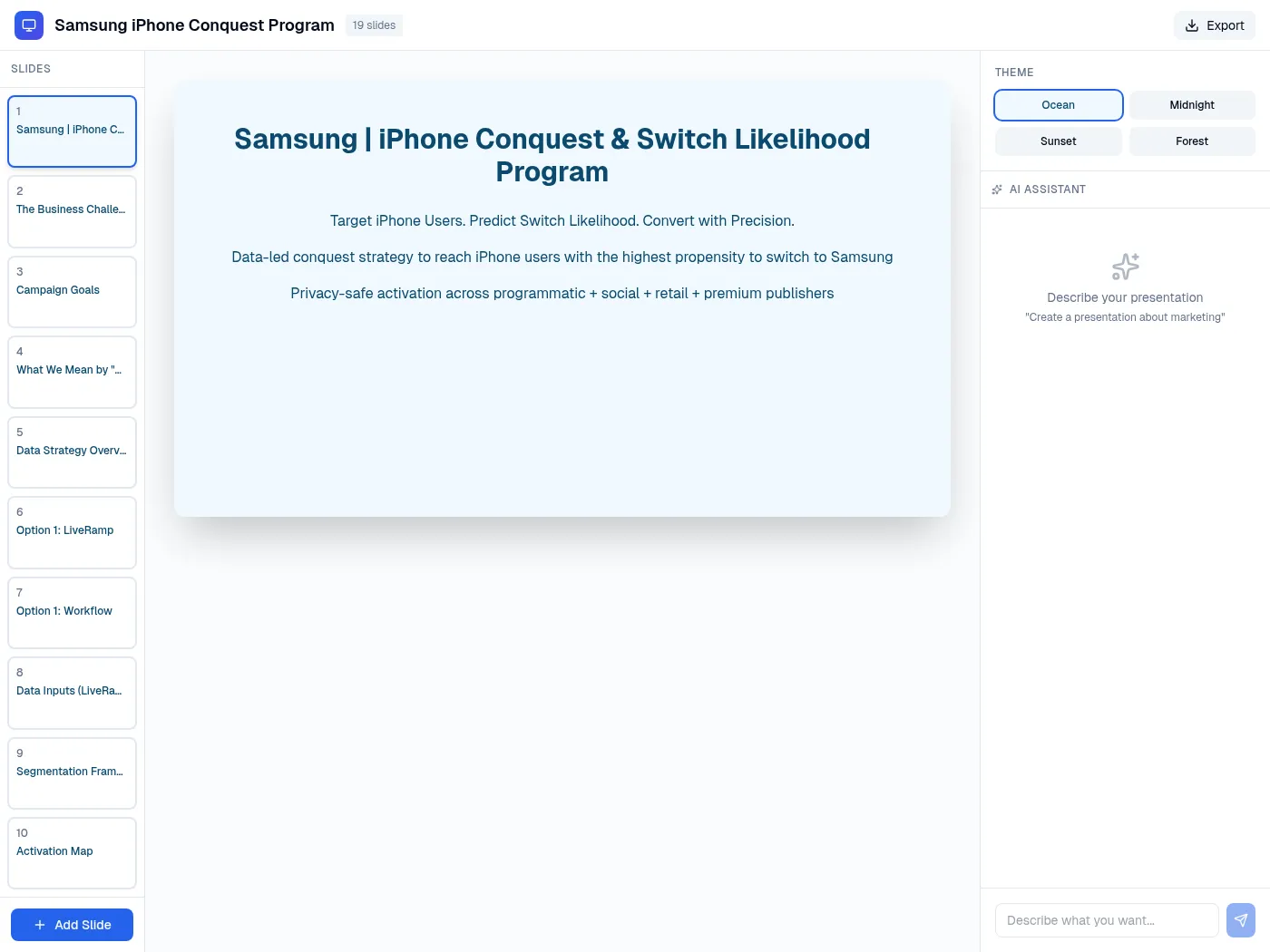 PowerPoint Builder