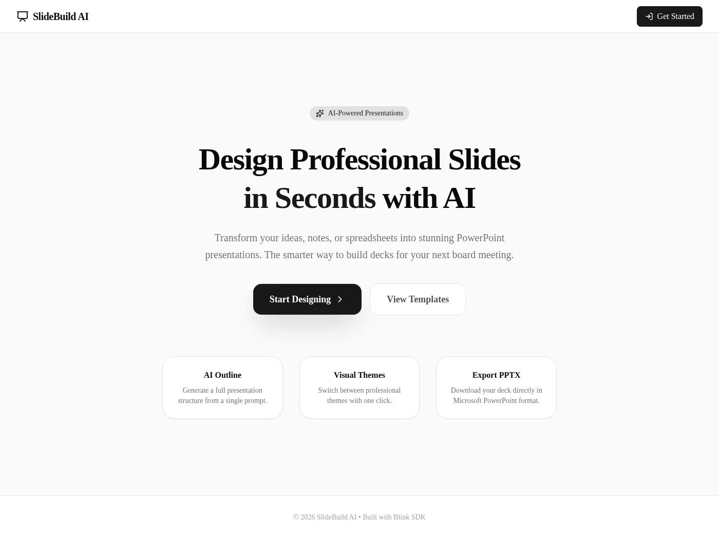 PowerPoint SlideDeck