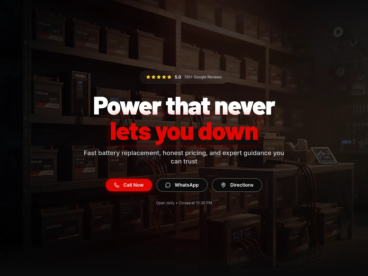 PR Batteries Web Hub