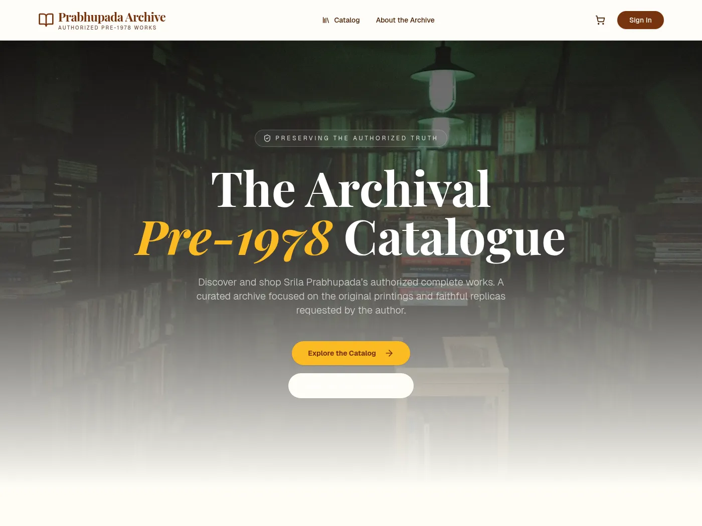 Prabhupada Book Archive