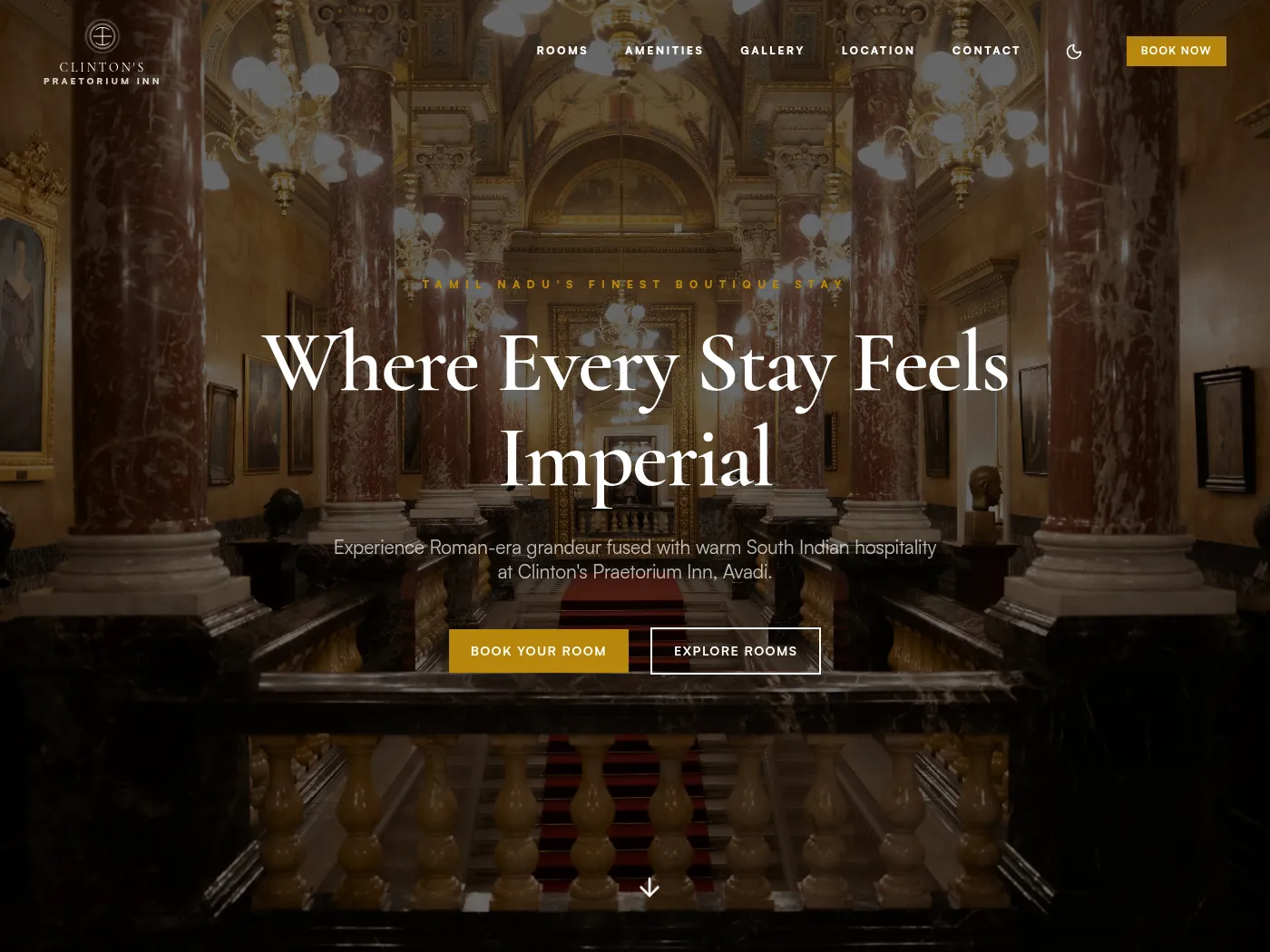 Praetorium Inn Website