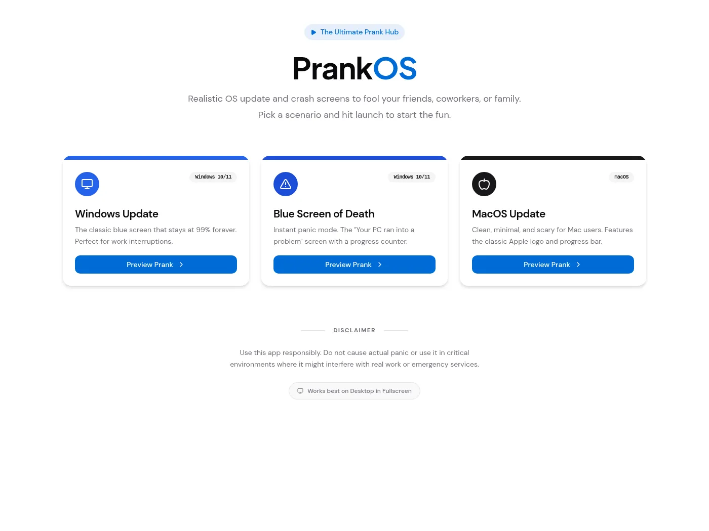 Prank Buddy App